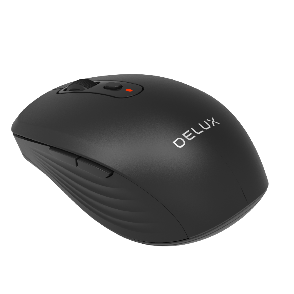 Wireless optical mouse Delux M519GD black | Official supplier for ТP ...