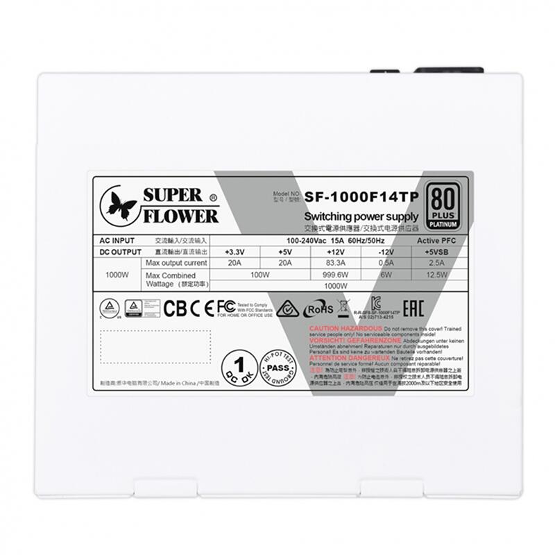 Super Flower SF-1200F14MP Leadex Platinum SE 1200W PSU | Official ...